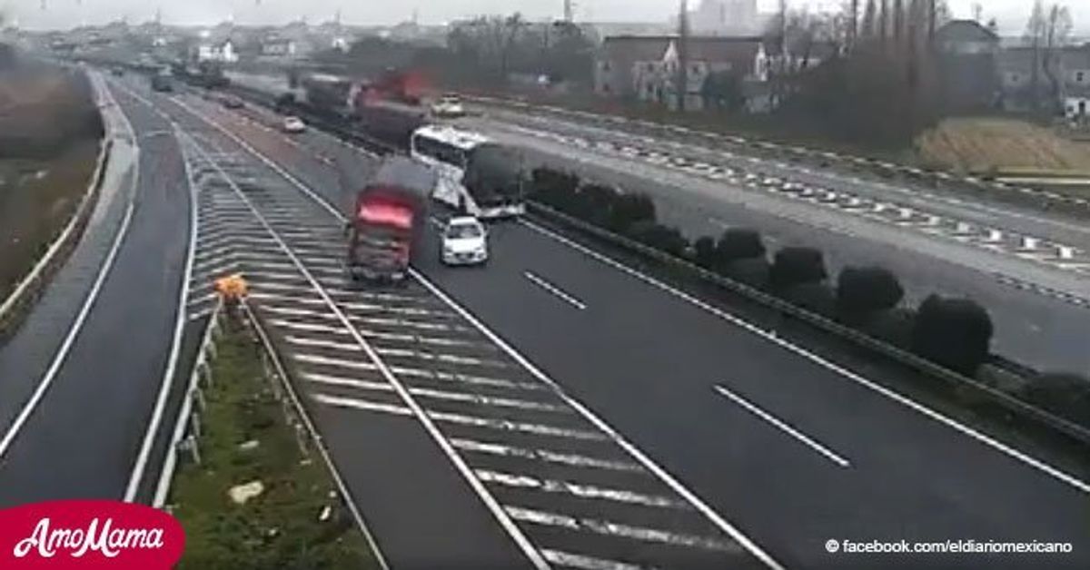 Comportamiento imprudente del conductor casi provoca una tragedia en la ...