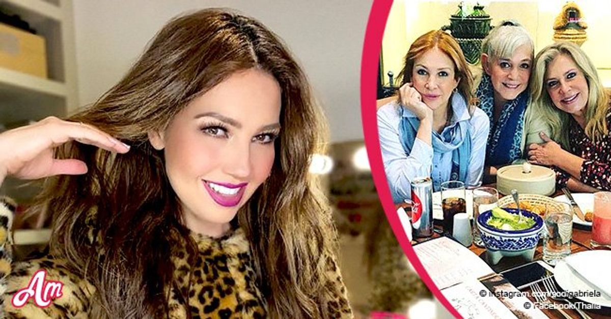 Thalía: conoce a sus hermosas hermanas que no son tan famosas como ella