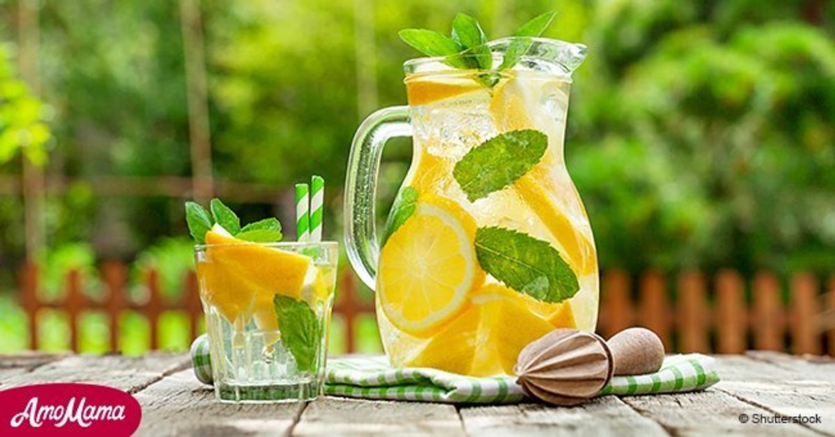 Receta de una limonada perfecta con jarabe y jugo de limón fresco