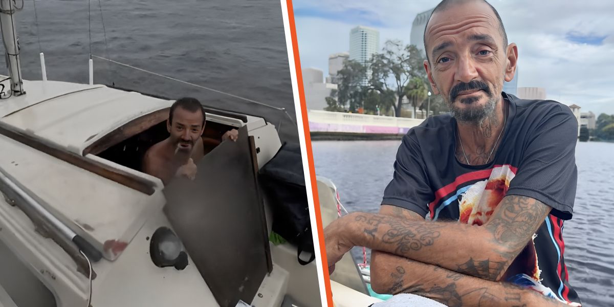 El teniente Dan, estrella de TikTok, se quedó en su barco durante el ...