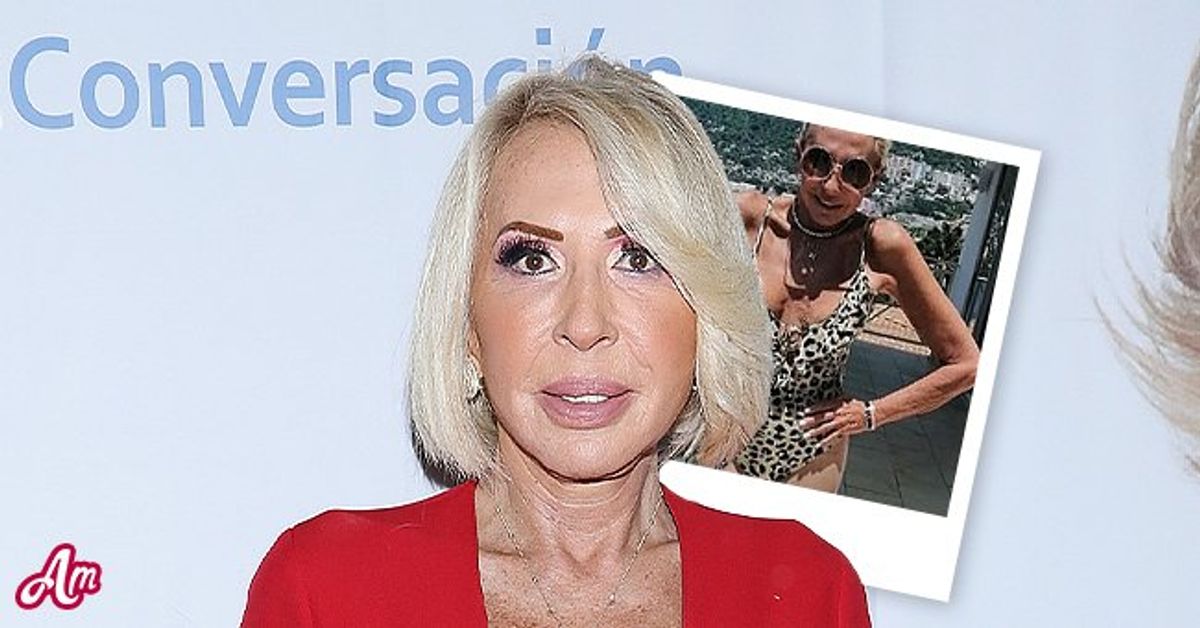 Laura Bozzo posó en ajustado traje de baño a sus casi 70 años