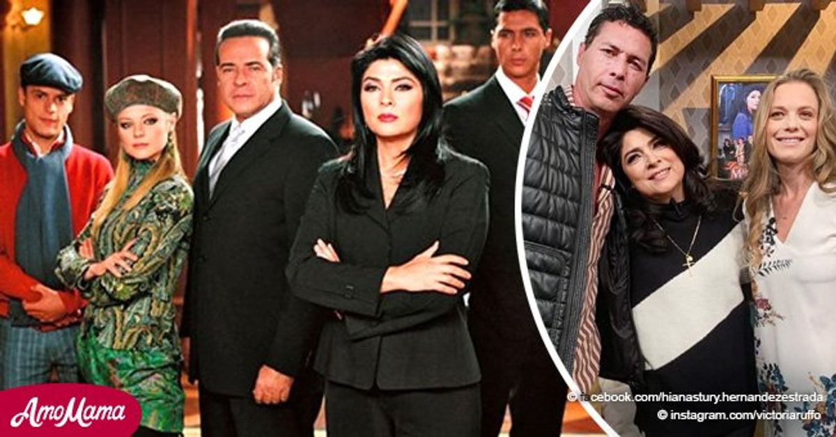Victoria Ruffo se reúne con sus hijos de la telenovela 'La madrastra ...