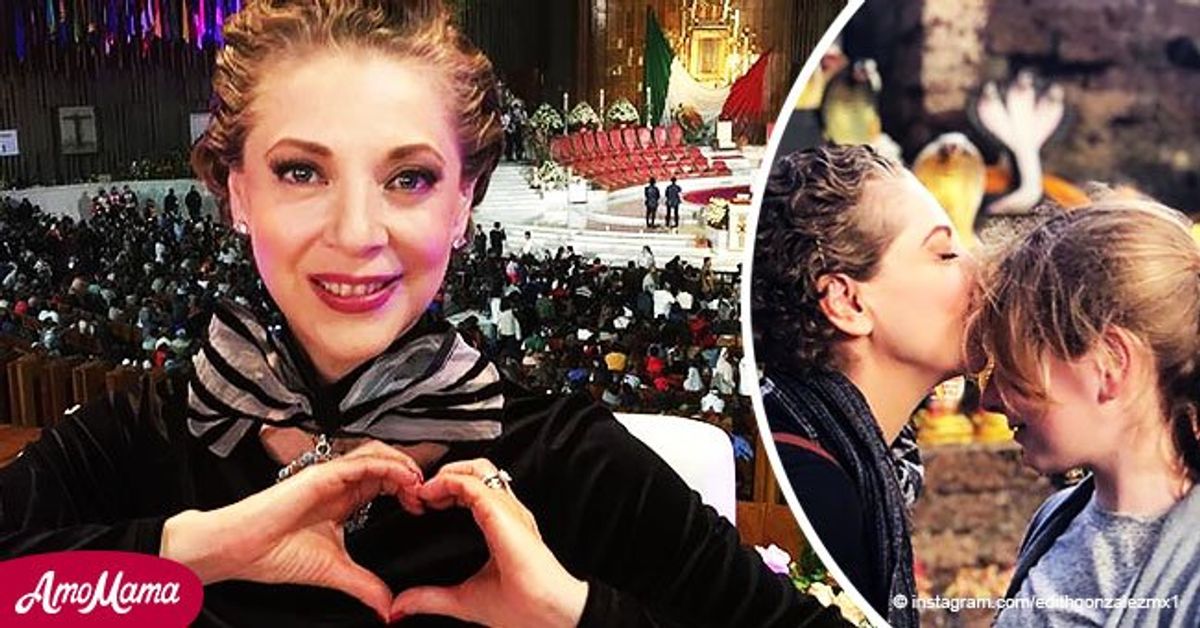 Edith González revela el gran apoyo que recibió de su hija durante el ...