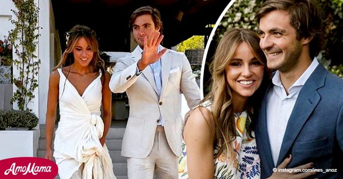 La boda de Álvaro Sasiambarrena e Inés Anoz: flores silvestres, ropa ...