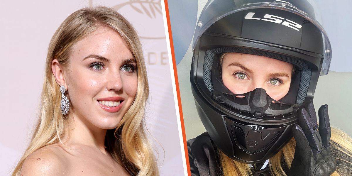 La princesa Maria Carolina, de 21 años, sufre un accidente en motocicleta