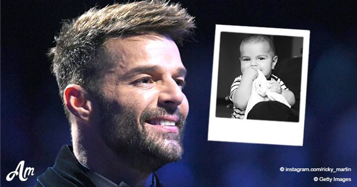 Ricky Martin presentó a su pequeño bebé de 6 meses, Renn