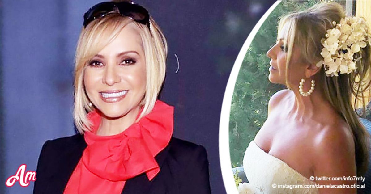 Daniela Castro se viste de novia para renovar sus votos tras 20 años de ...