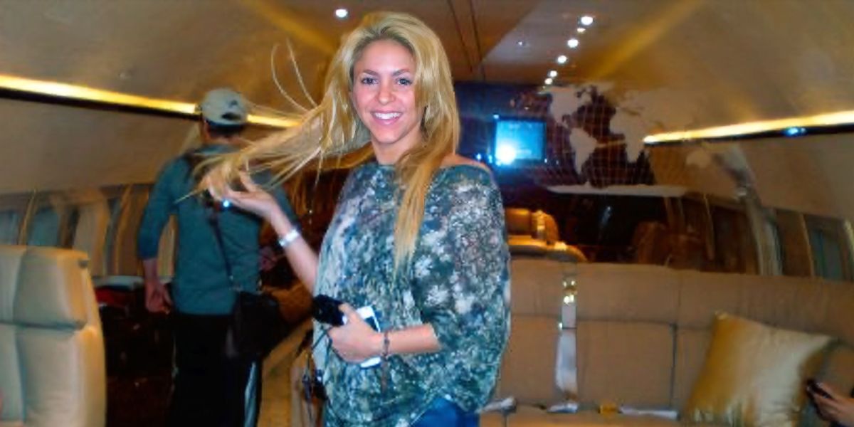 Dentro del exclusivo jet privado de Shakira: un vistazo al lujoso avión ...
